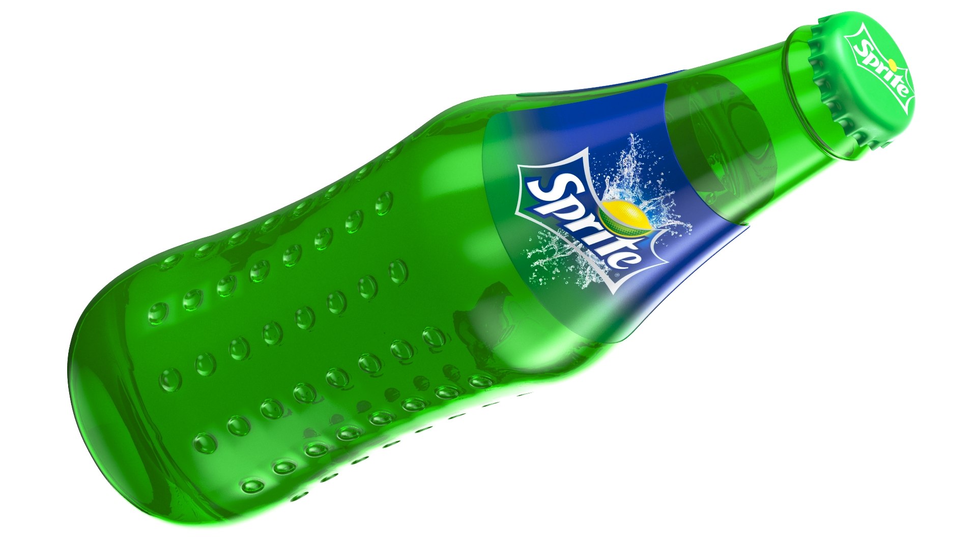 Three Soda Bottles Container 3D model - TurboSquid 2002034