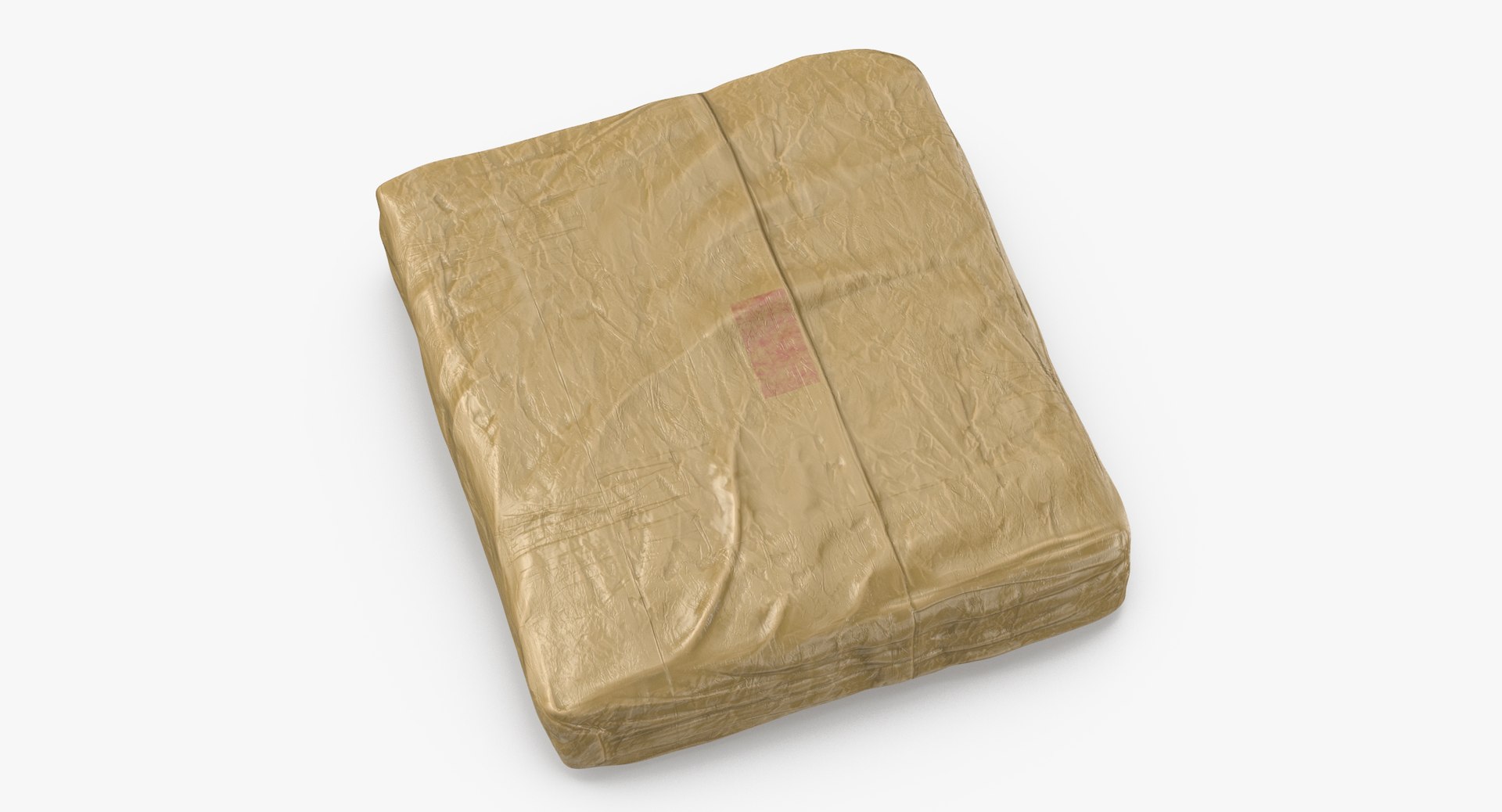 3D Large Wrapped Drug Brick - TurboSquid 1149812