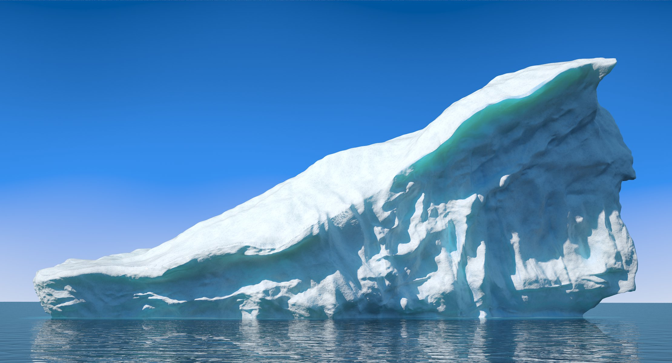 3d model iceberg 2