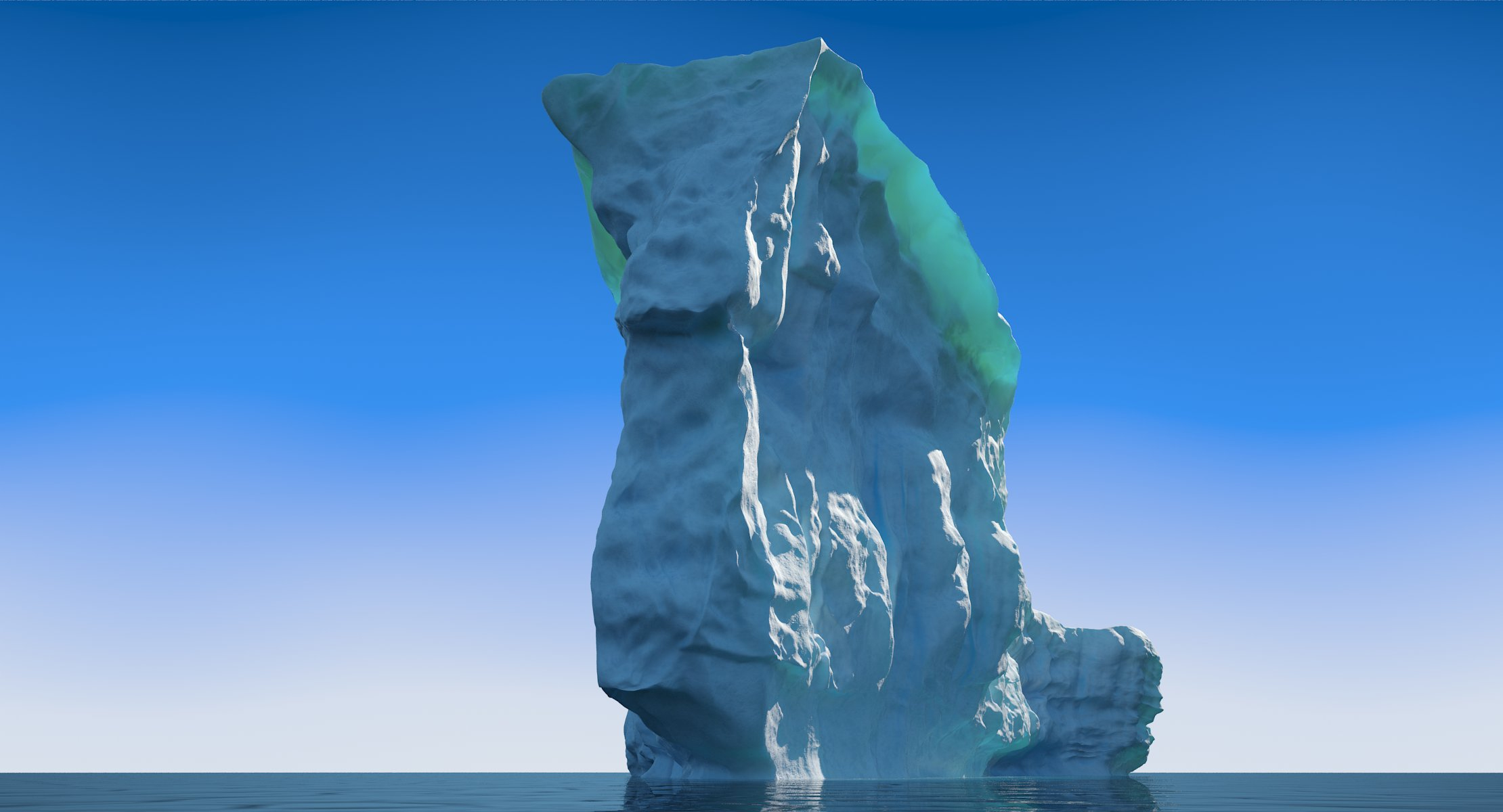3d model iceberg 2
