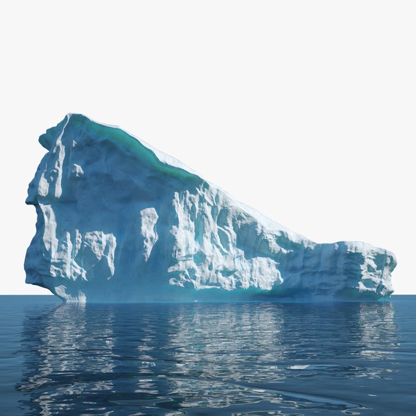 iceberg ice obj