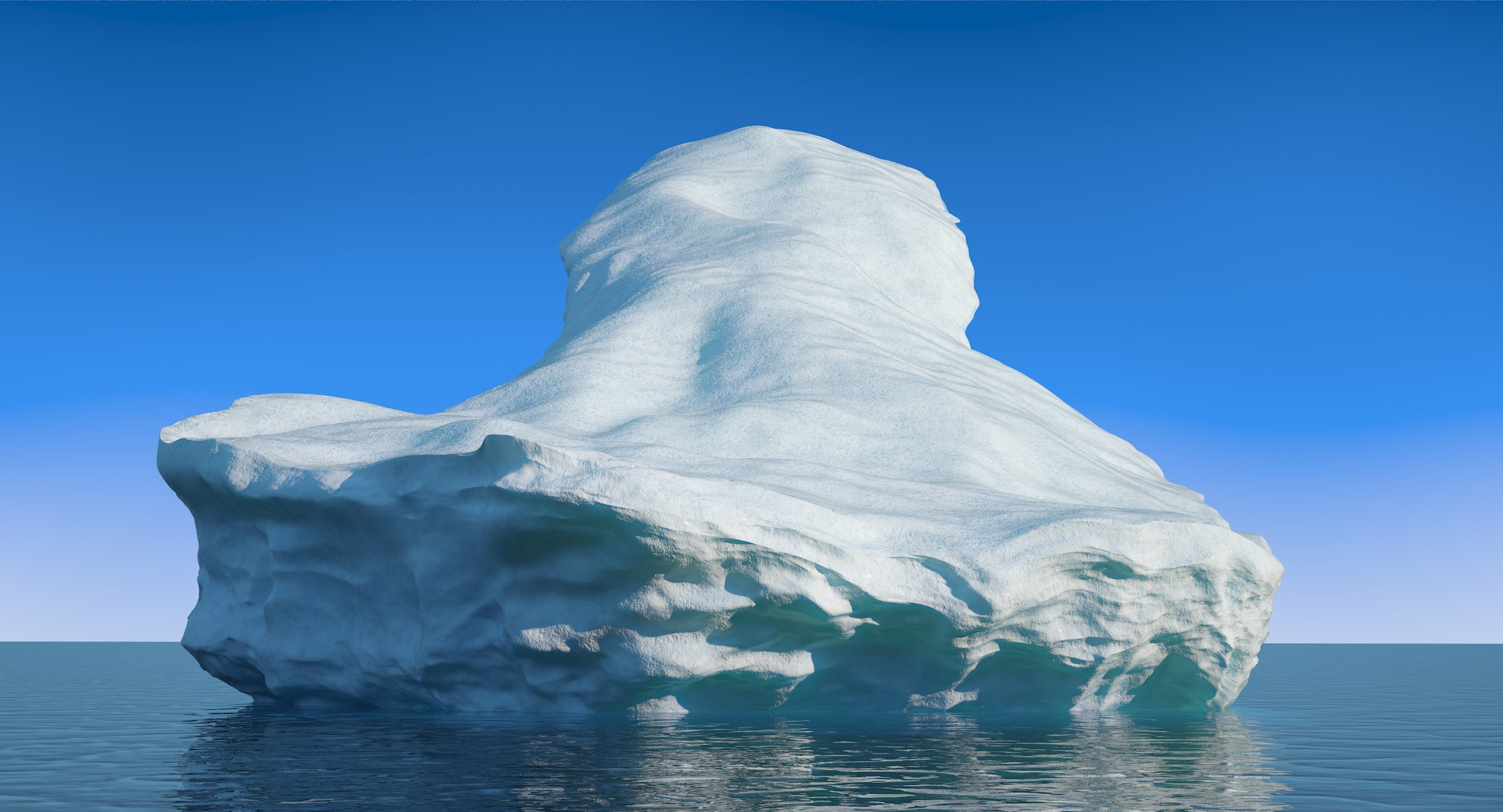 3d model iceberg 2