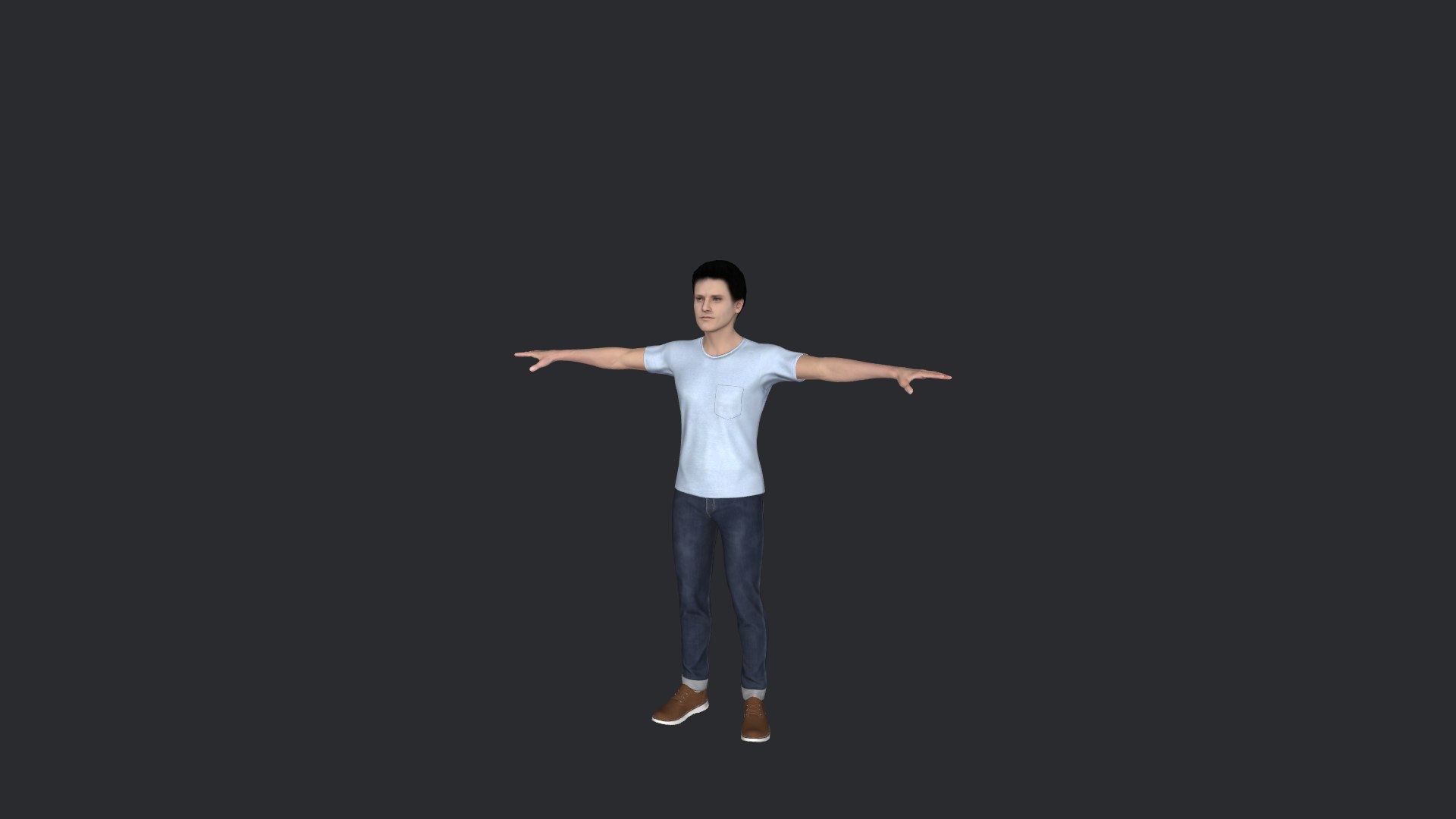 Bart Baker Hyper Realistic Full Body Fully Rigged 3D Character Model ...