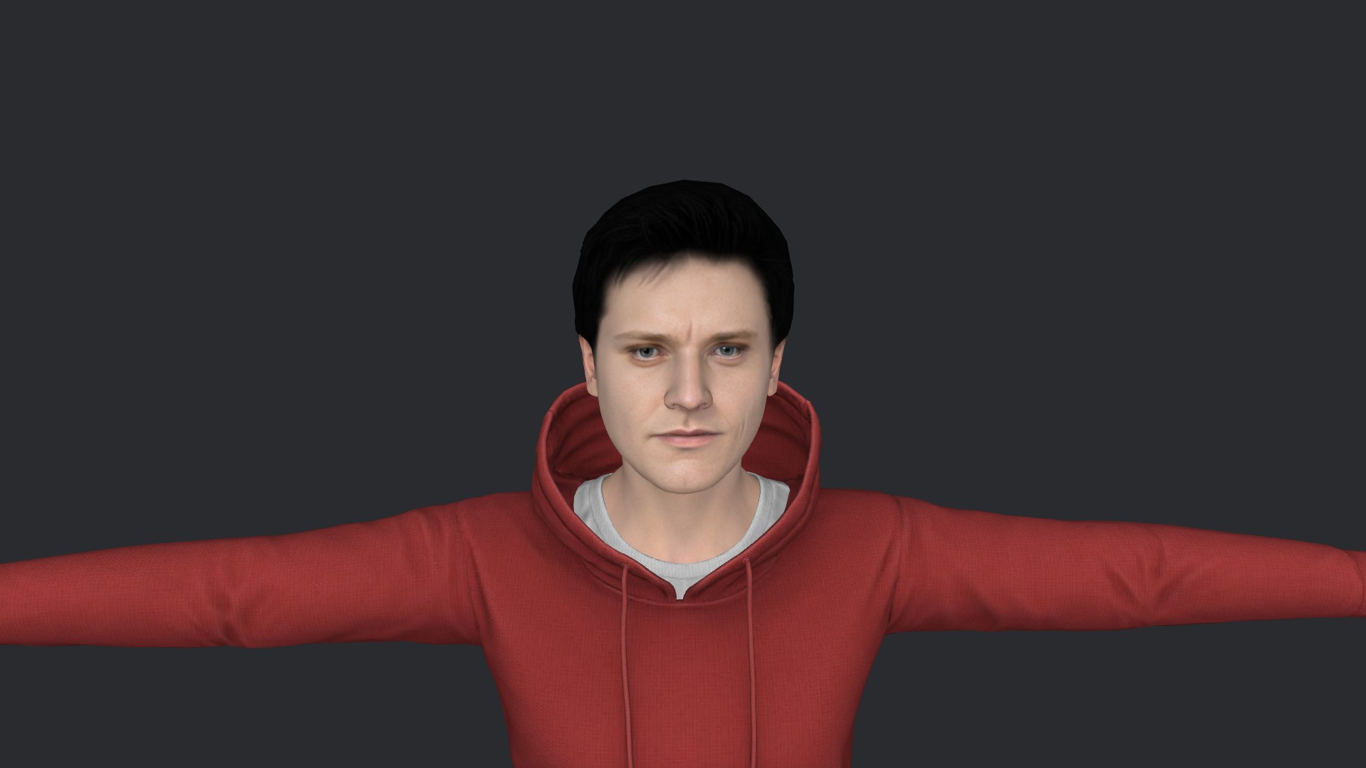 Bart Baker Hyper Realistic Full Body Fully Rigged 3D Character Model ...