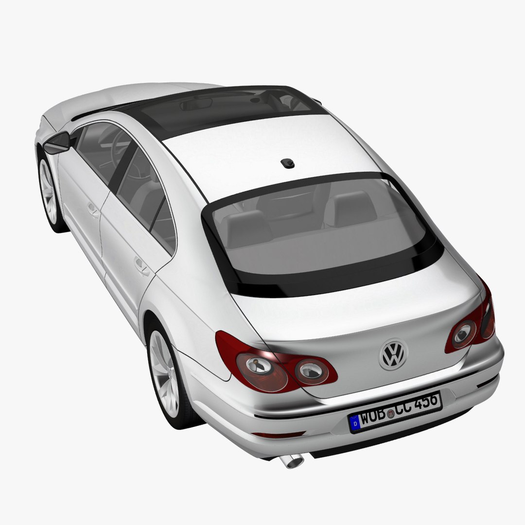 Passat Cc 3d Model
