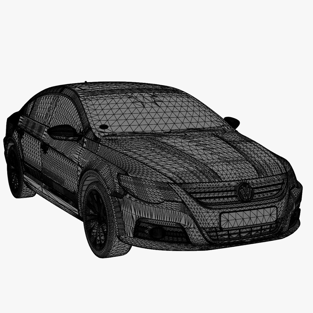 Passat Cc 3d Model