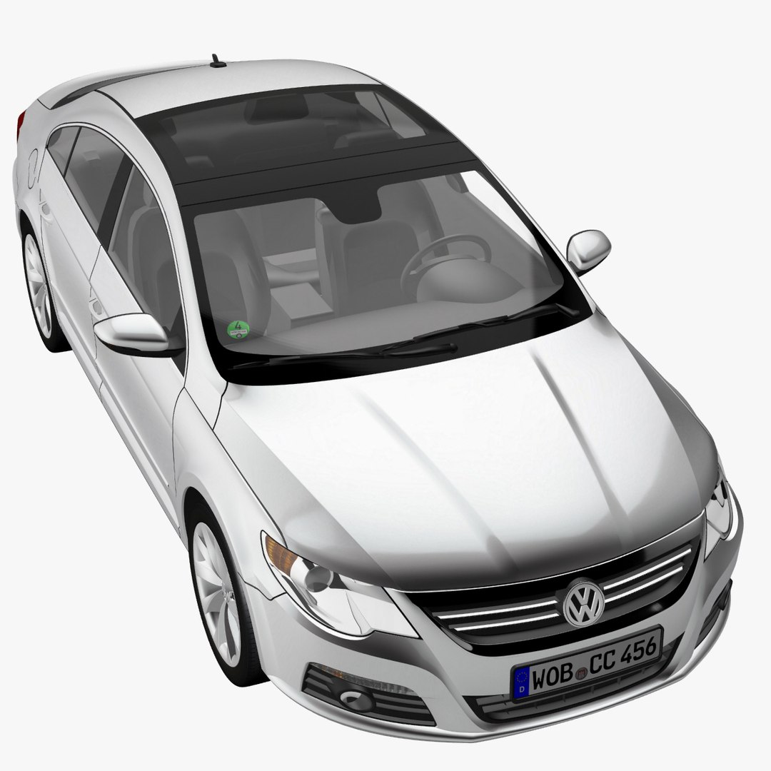 Passat Cc 3d Model