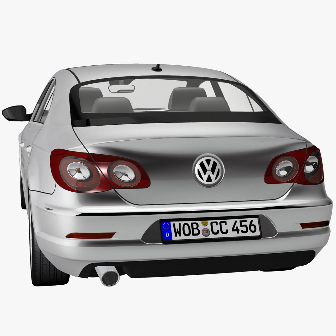 Passat Cc 3d Model