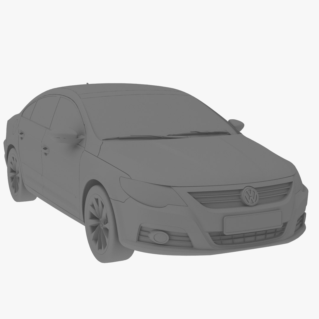 Passat Cc 3d Model