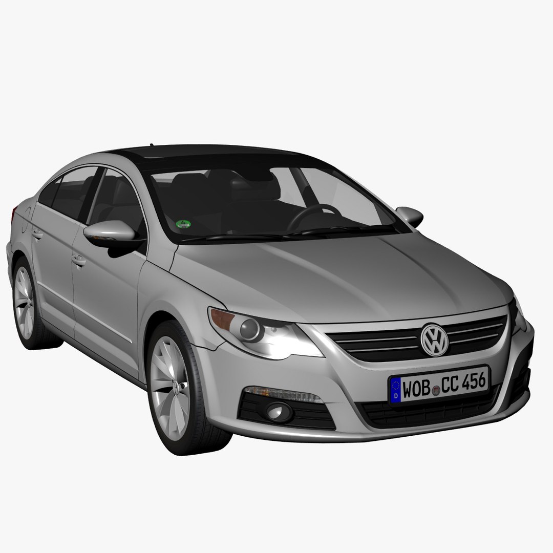 Passat Cc 3d Model