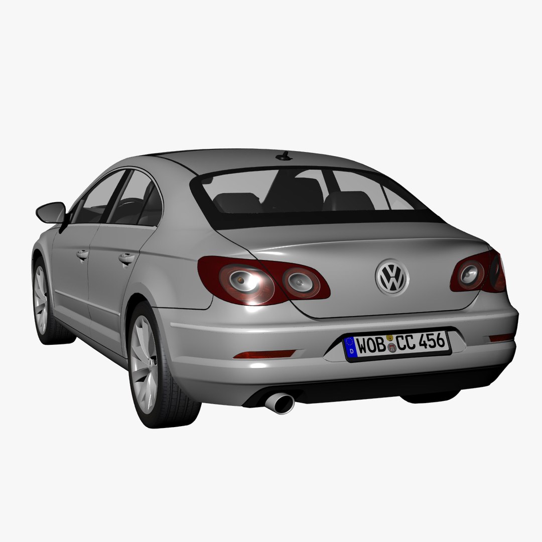 Passat Cc 3d Model