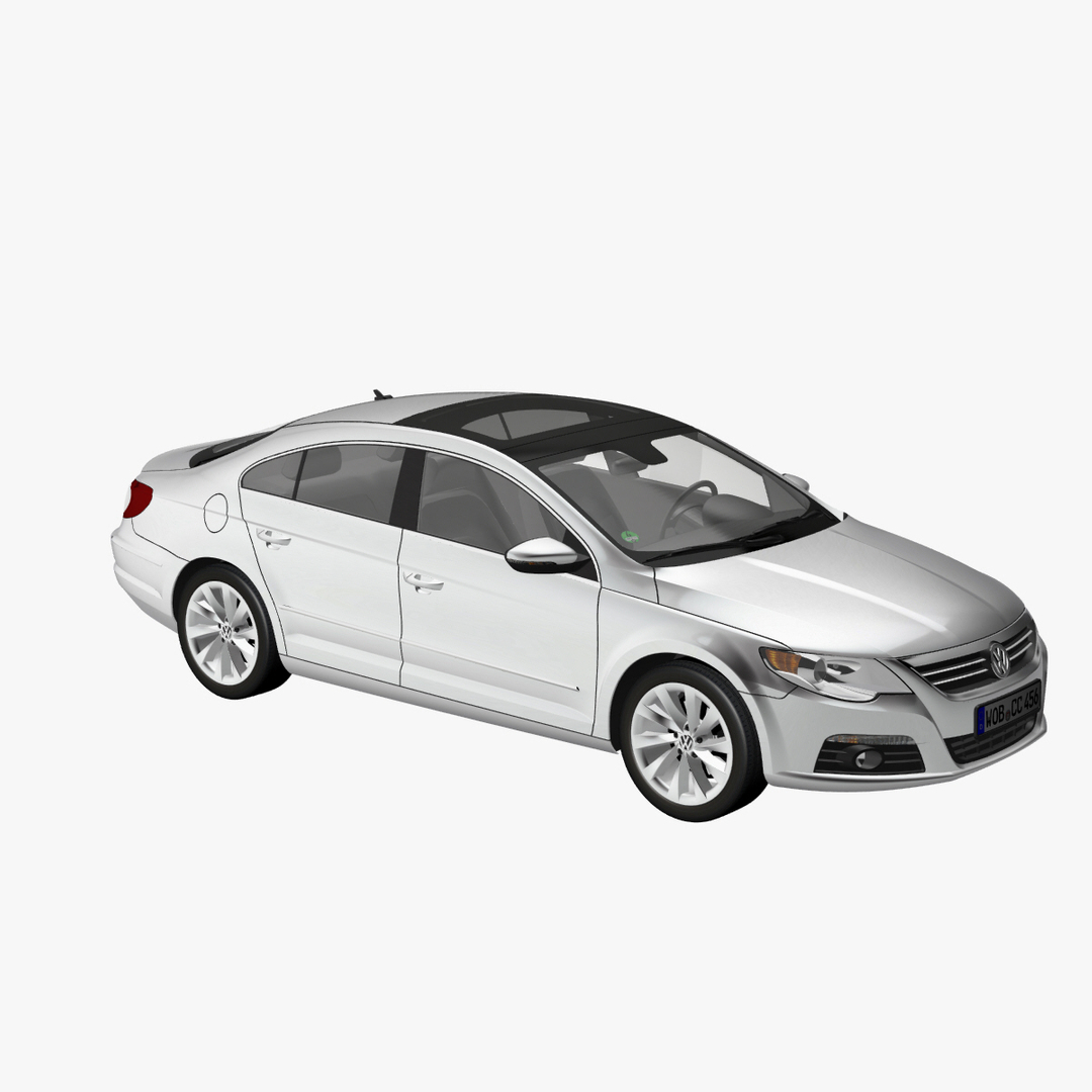 Passat Cc 3d Model