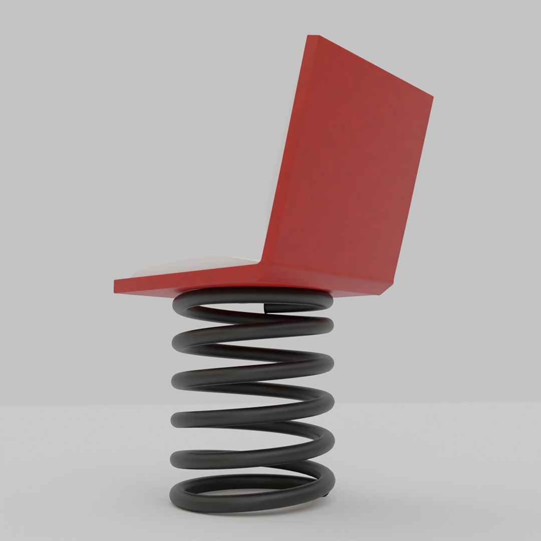 3D Book Chair V2 Model - TurboSquid 2204833