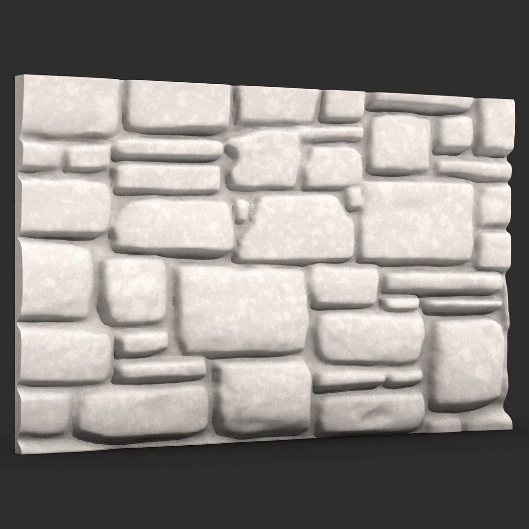 3D Stone Wall 44 - TurboSquid 2297251