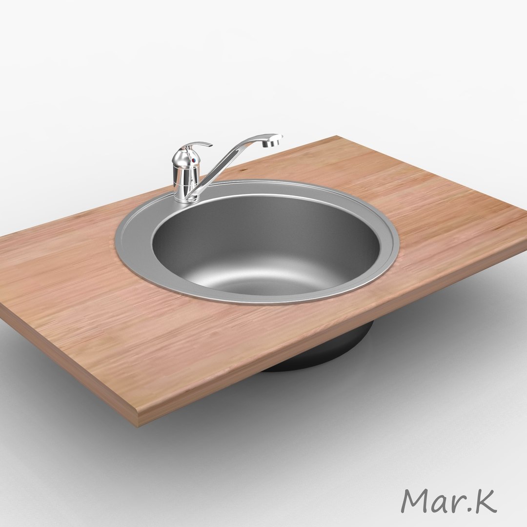 3d Model Sink Tap