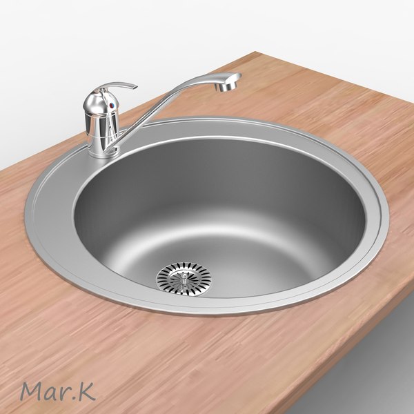 3d model sink tap
