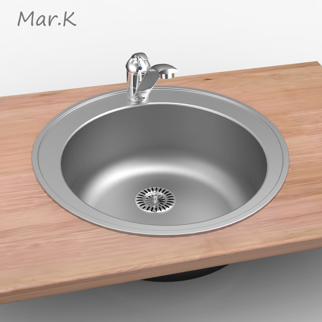 3d Model Sink Tap