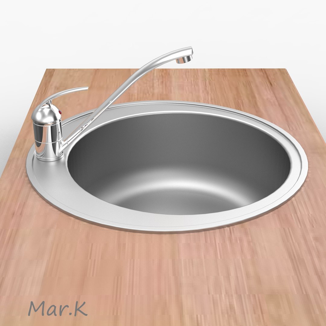 3d Model Sink Tap