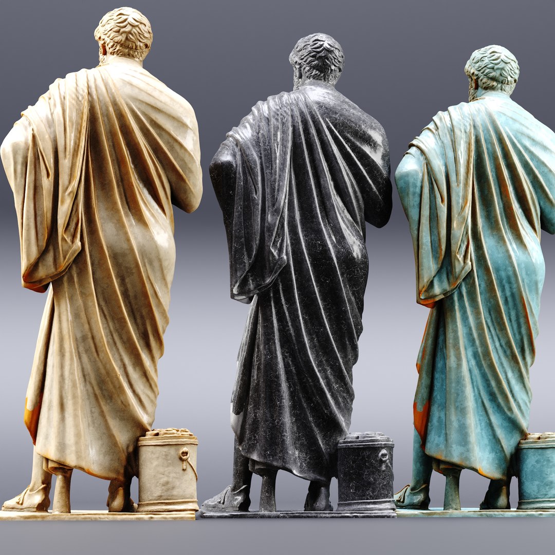 3D Greek Sculpture - TurboSquid 2264944