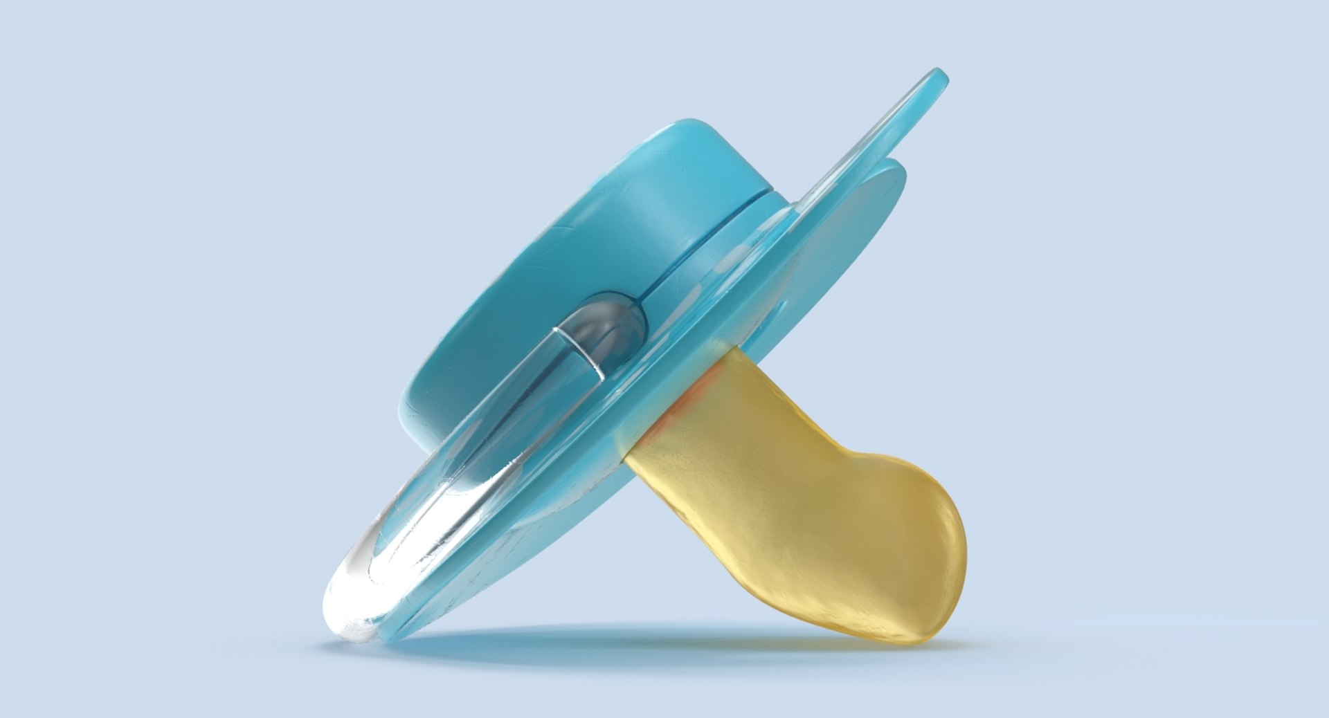 Blue Pacifier 3d Max