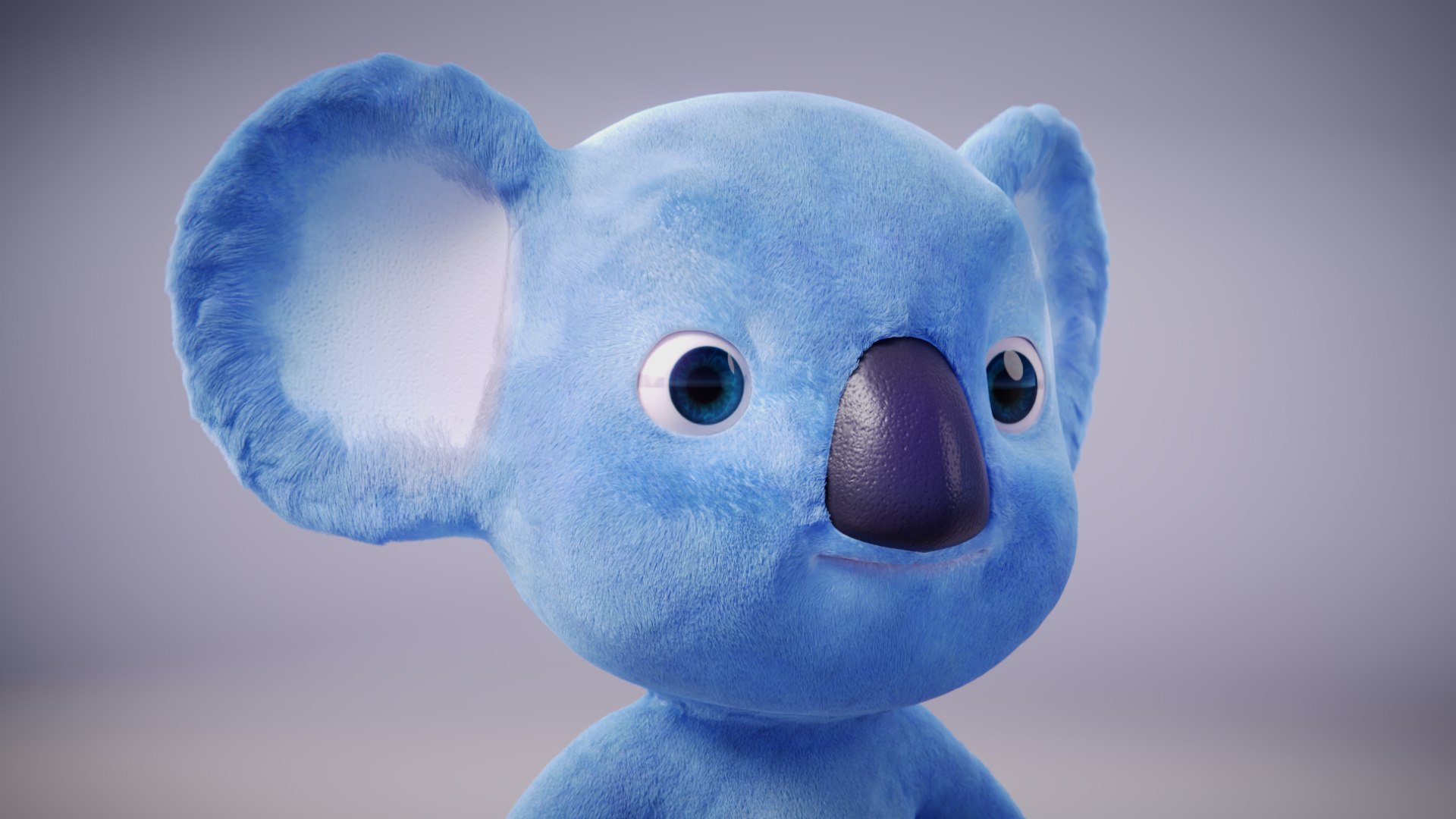 3D Koala Cartoon Model - TurboSquid 2137457