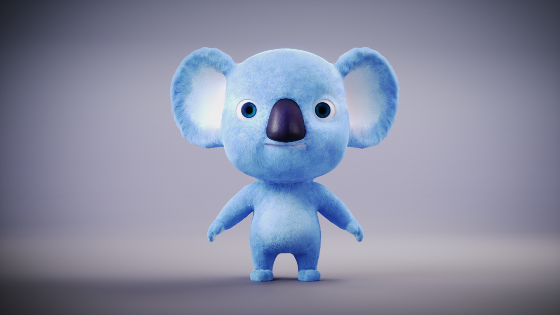 3D Koala Cartoon Model - TurboSquid 2137457