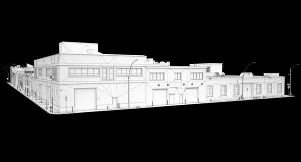 3D skyline - TurboSquid 1318532