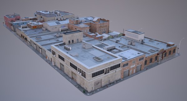 3D skyline - TurboSquid 1318532