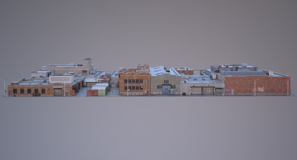 3D skyline - TurboSquid 1318532