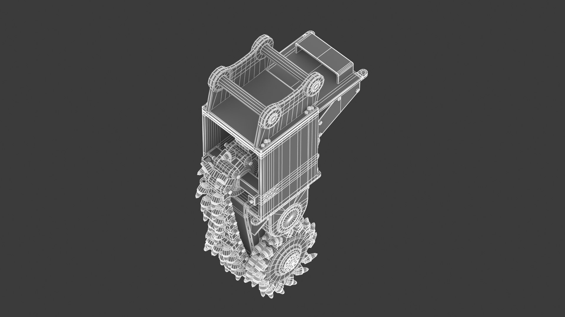 3D Chain Cutters For Excavator Model - TurboSquid 2372311