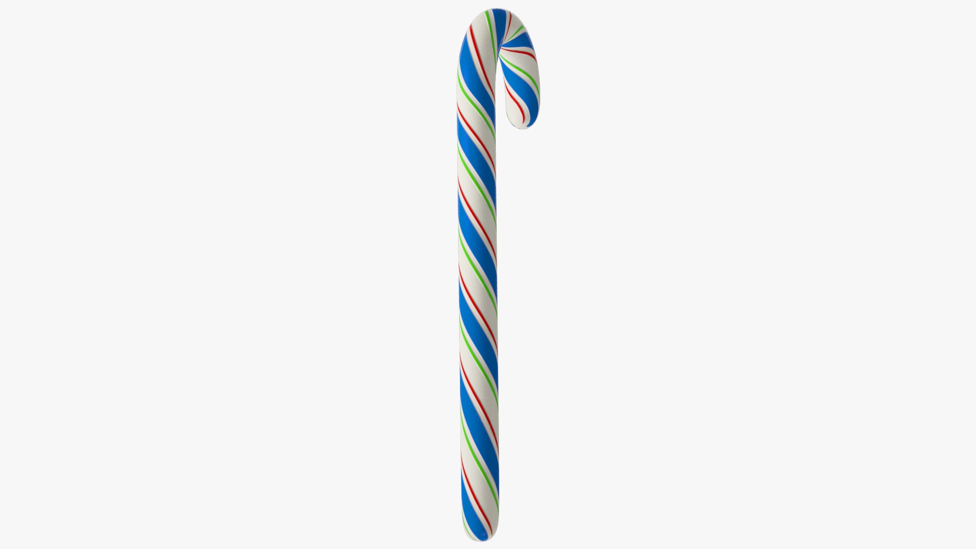 Candy Cane V5 3D Model - TurboSquid 1992667