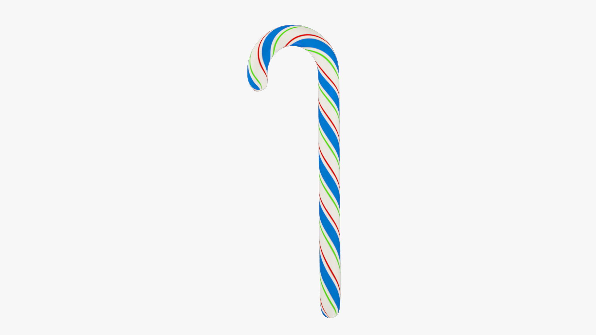 Candy Cane V5 3D Model - TurboSquid 1992667