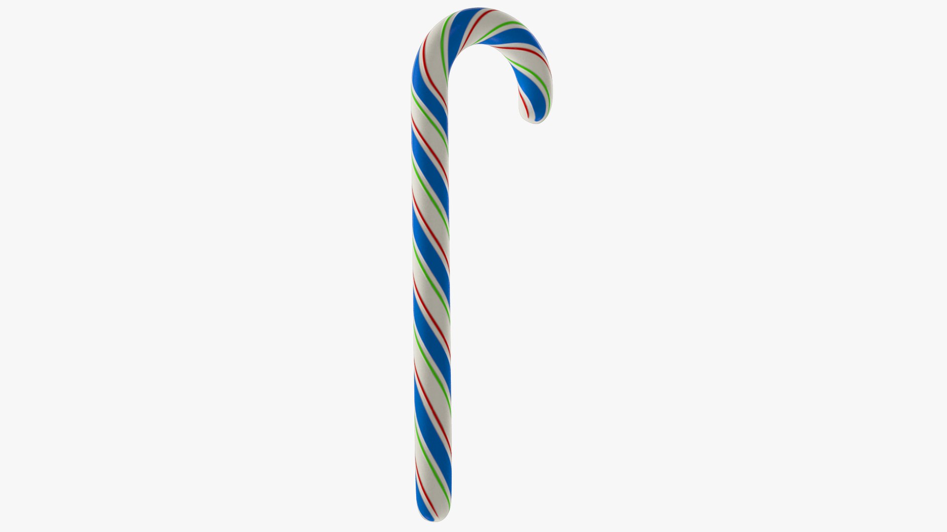 Candy Cane V5 3D Model - TurboSquid 1992667