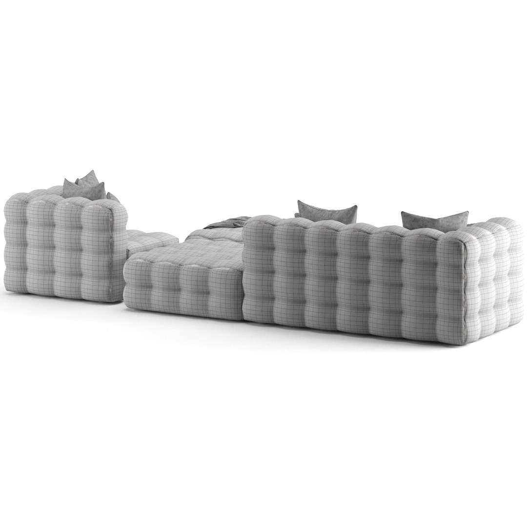 Fendi Casa Fun Sofa 1 3D Model - TurboSquid 2072115
