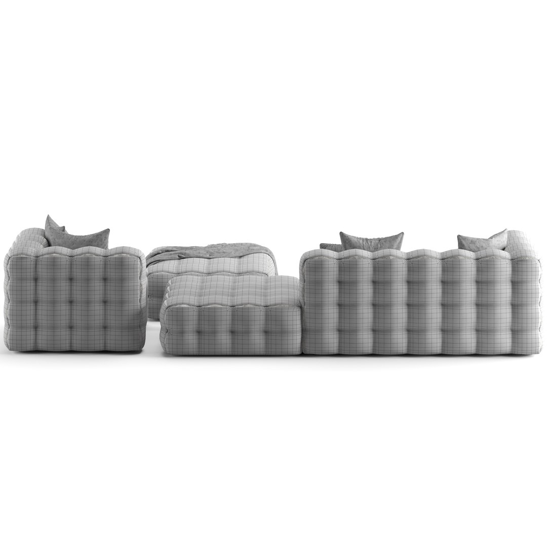 Fendi Casa Fun Sofa 1 3D Model - TurboSquid 2072115