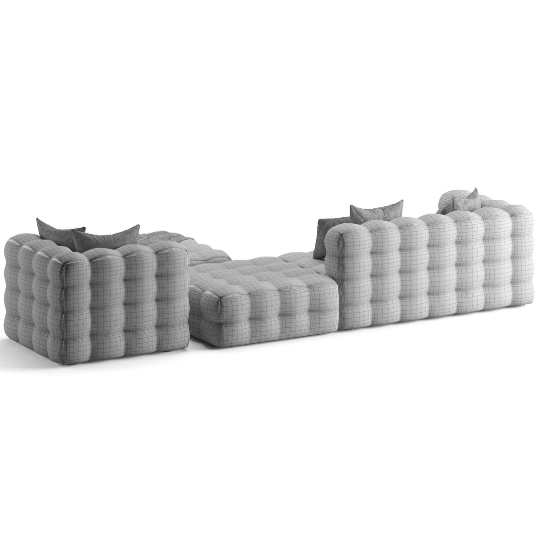 Fendi Casa Fun Sofa 1 3D Model - TurboSquid 2072115