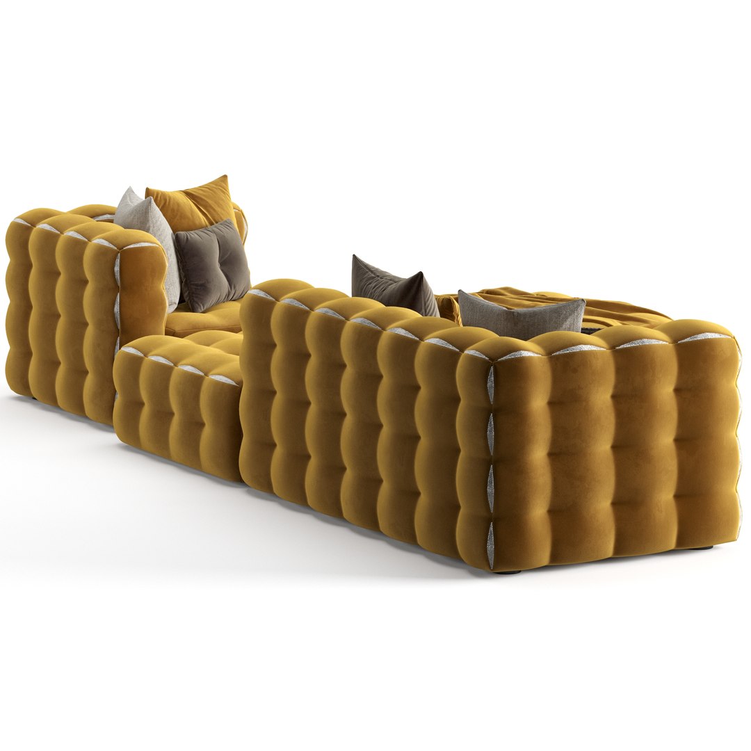 Fendi Casa Fun Sofa 1 3D Model - TurboSquid 2072115