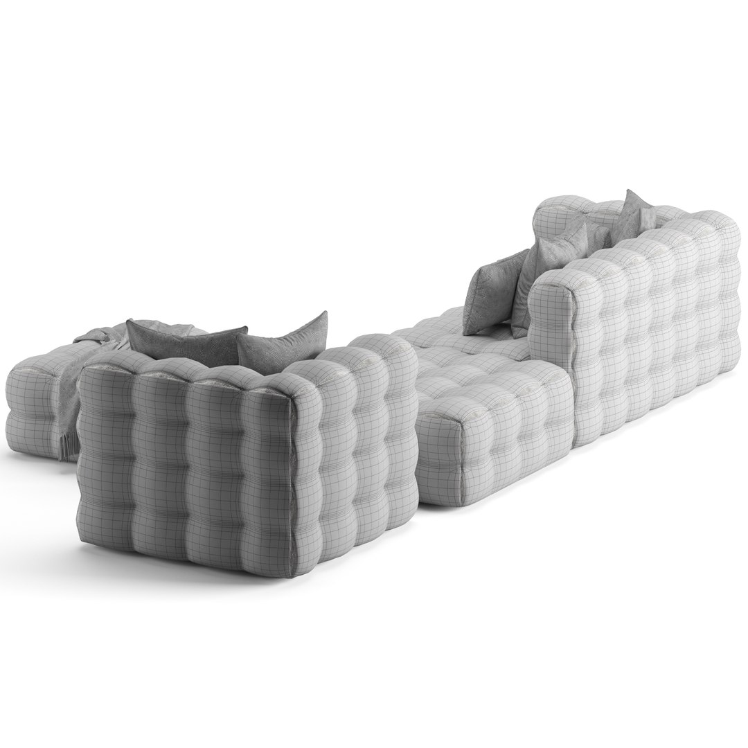 Fendi Casa Fun Sofa 1 3D Model - TurboSquid 2072115
