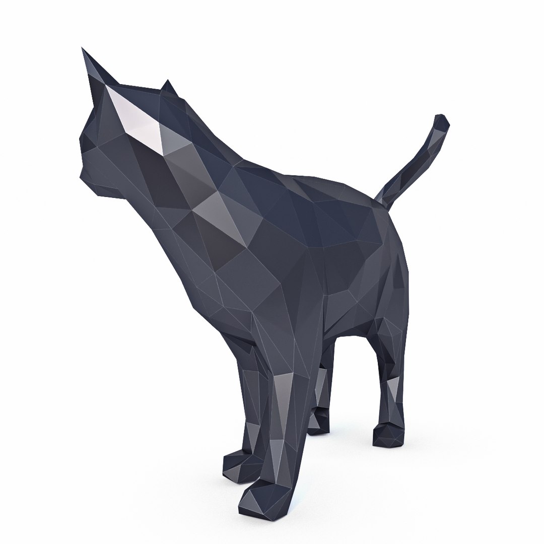 Cat v3 3D model - TurboSquid 1281503