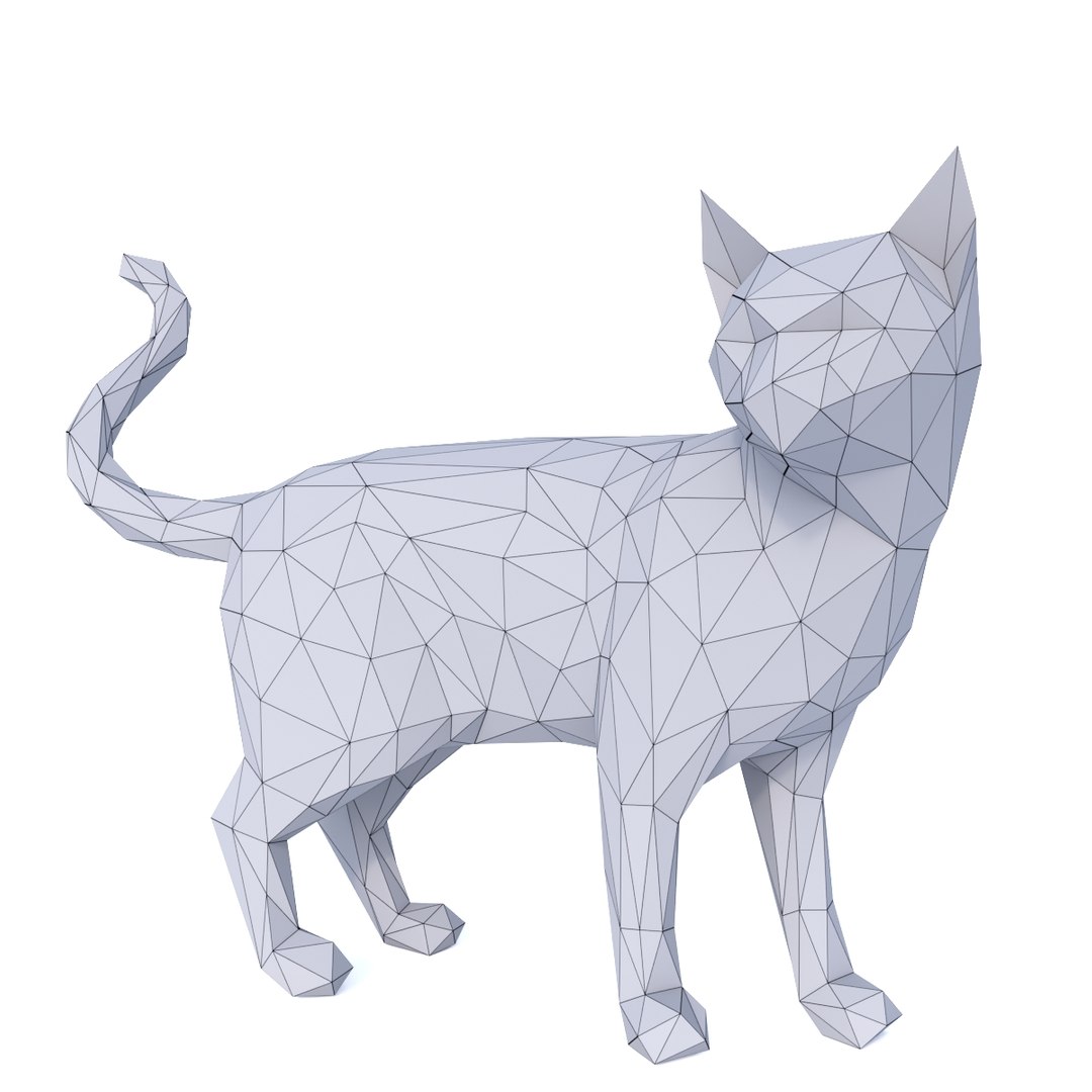 Cat v3 3D model - TurboSquid 1281503