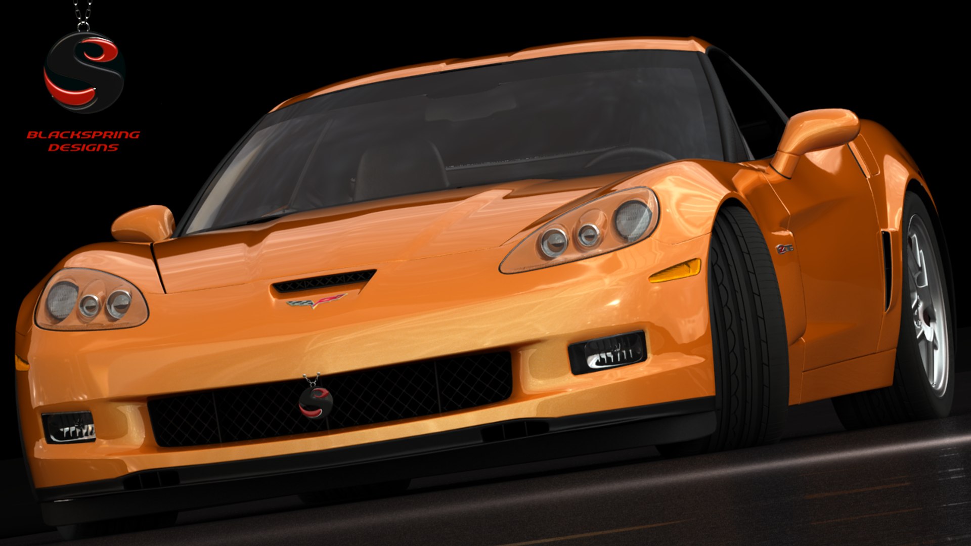 Chevrolet Corvette Z06 2005 Obj
