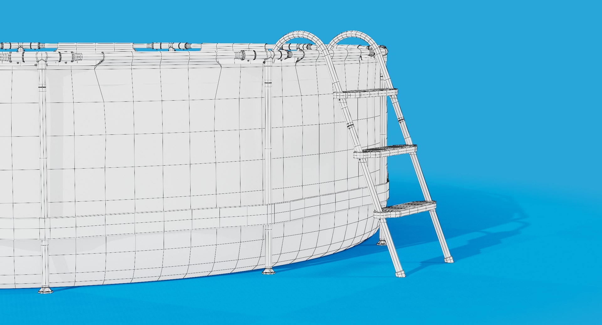 3D Garden Pool - TurboSquid 1591524