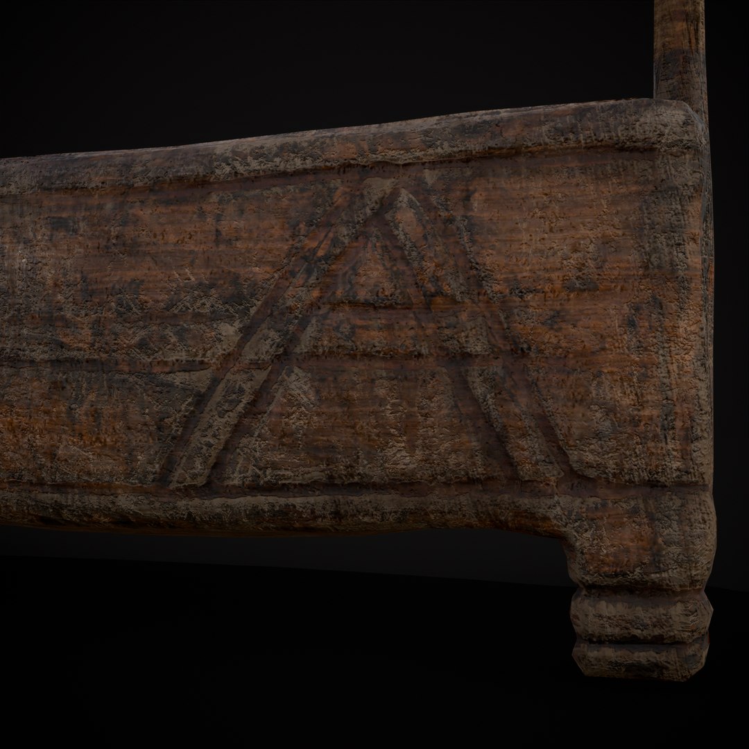 Medieval Carved Pig Container model - TurboSquid 2078332