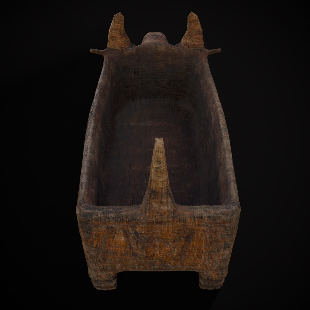 Medieval Carved Pig Container model - TurboSquid 2078332
