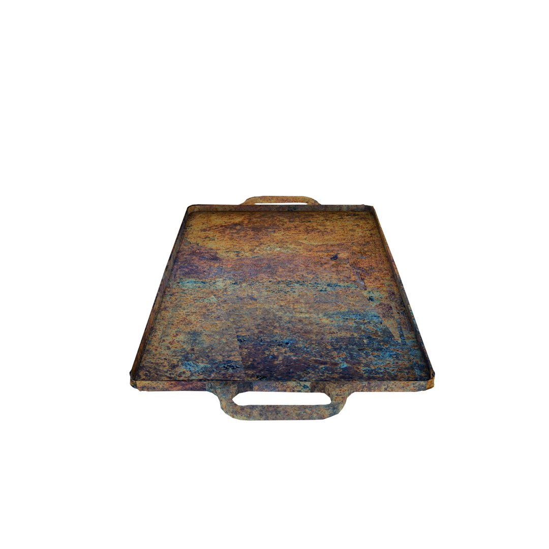 3D Rusty Tray - TurboSquid 1538073