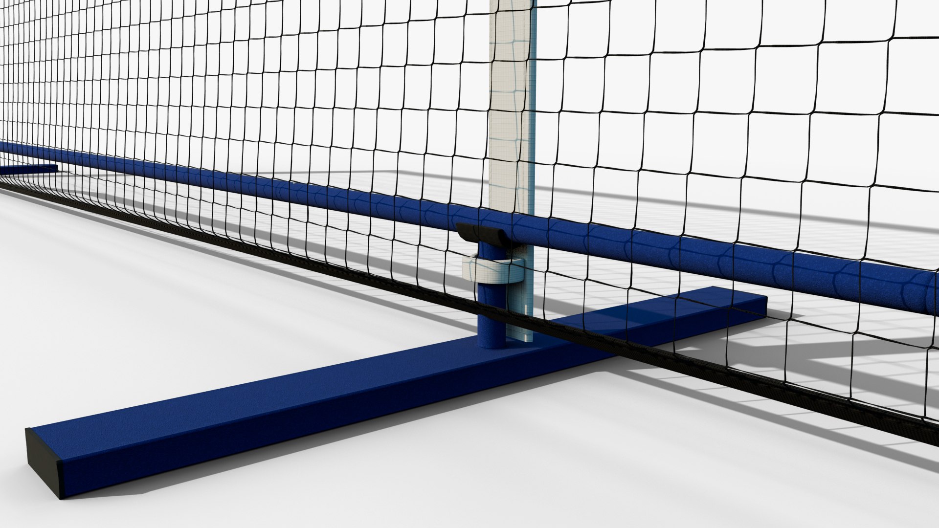 3D Indoor Pickleball Net - TurboSquid 2058469