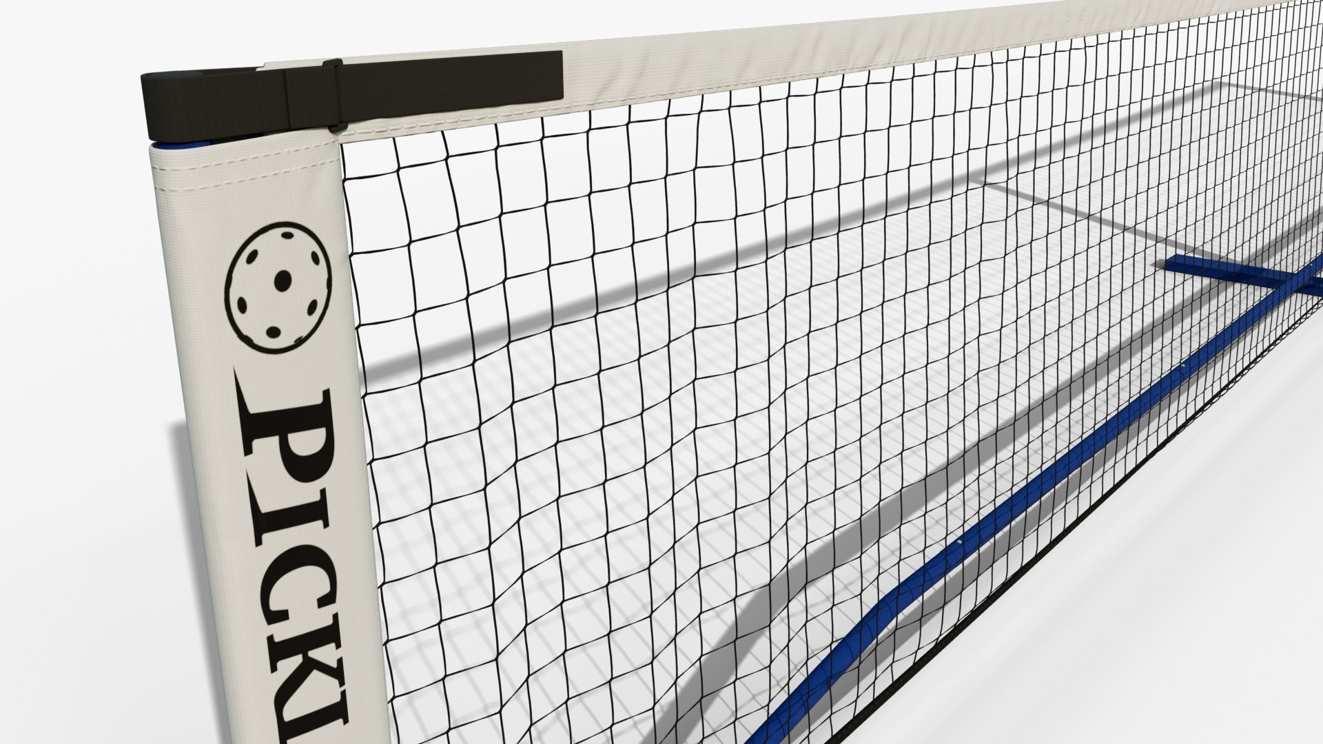 3D Indoor Pickleball Net - TurboSquid 2058469