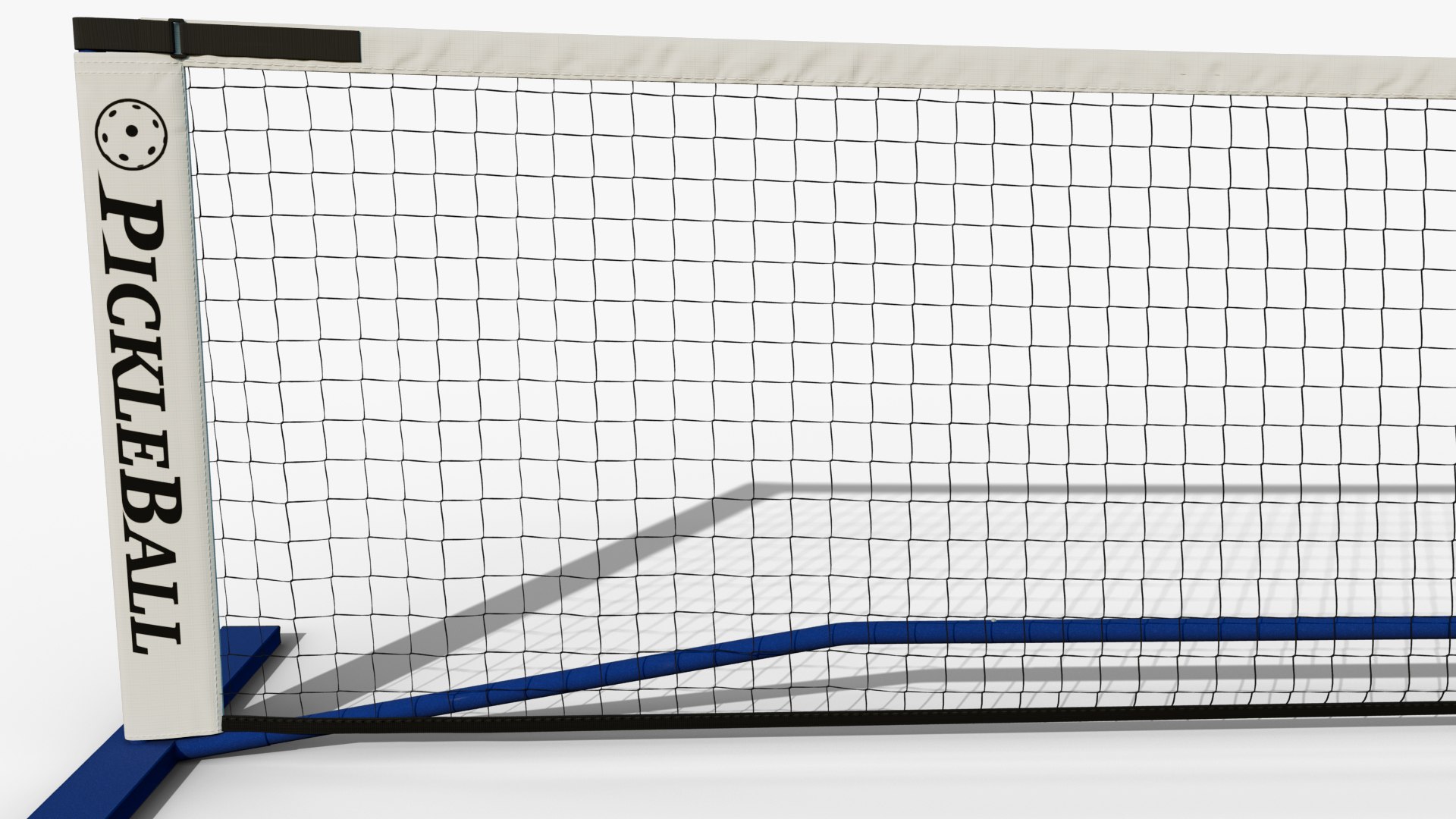 3D Indoor Pickleball Net - TurboSquid 2058469