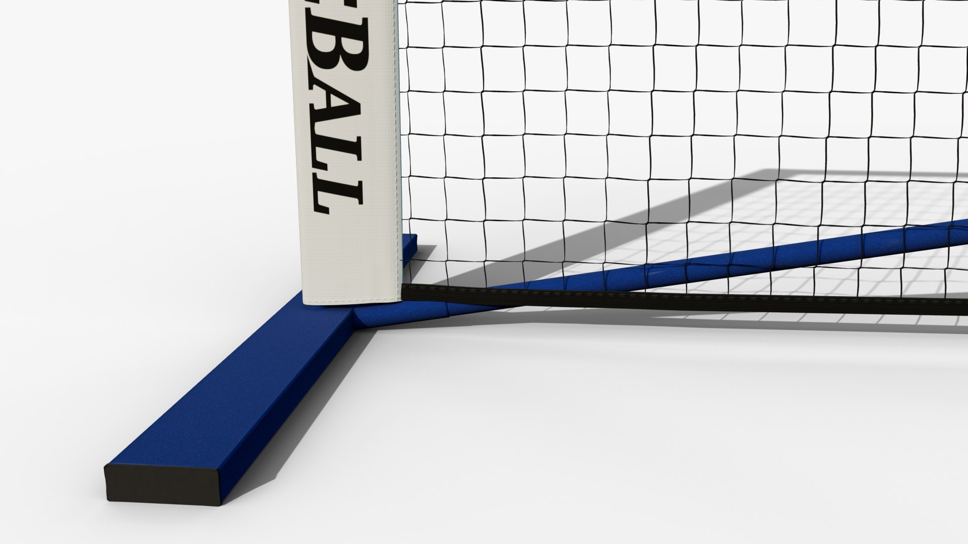 3D Indoor Pickleball Net - TurboSquid 2058469