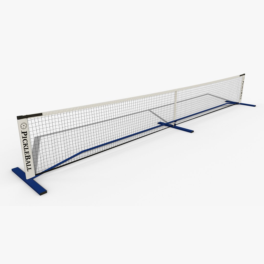 3D Indoor Pickleball Net - TurboSquid 2058469
